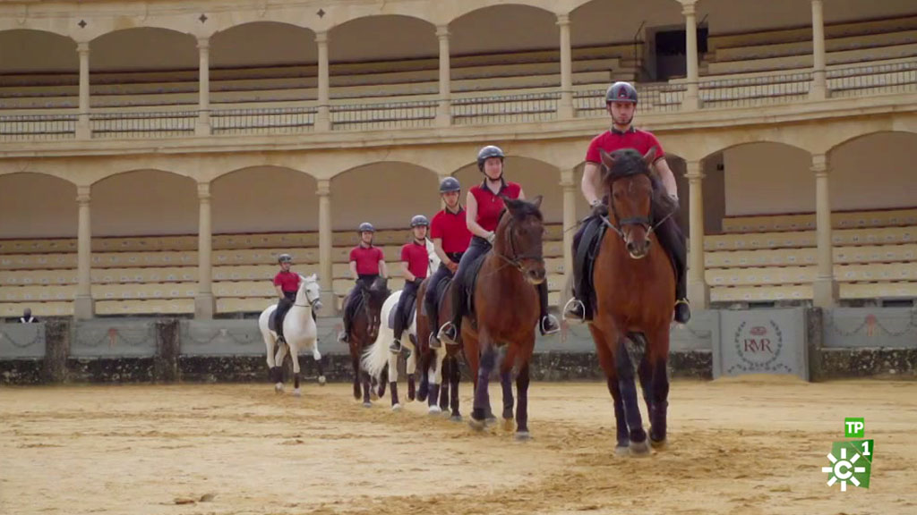 Visitamos en Ronda la escuela de equitación más antigua de España