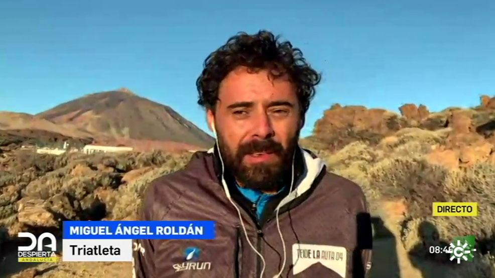 El gran reto de Miguel Ángel Roldán: subir al Teide a pesar de la ELA