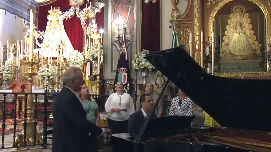 Rocío 2020 | La salve rociera en la voz de José Manuel Soto y el coro ...