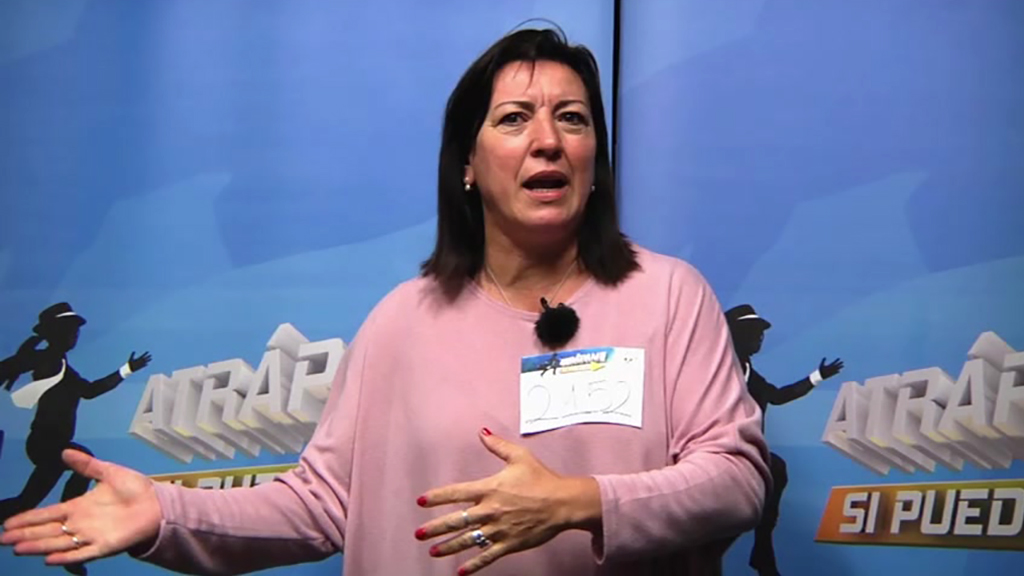Atrápame si puedes | Rocío Lara, una ama de casa valiente que se apunta ...