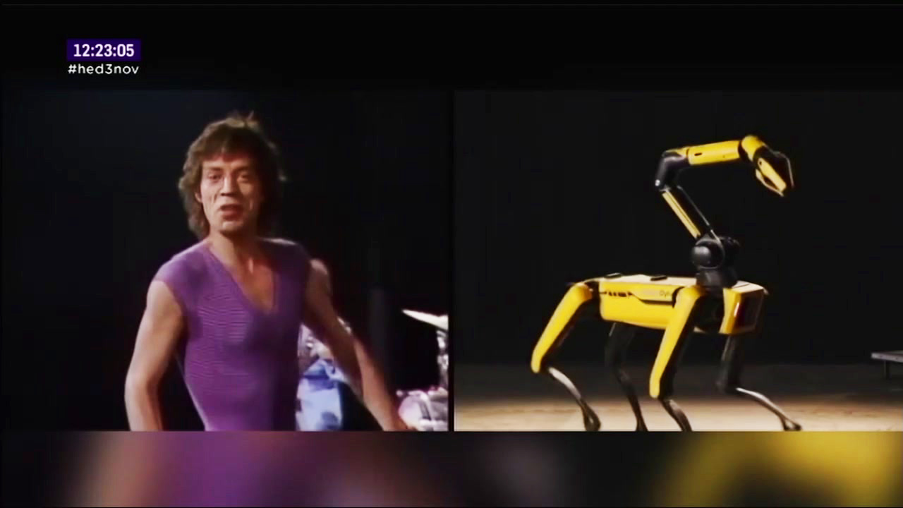 Hoy en Día | Un perro robot aprende a bailar como el mismísimo Mick Jagger