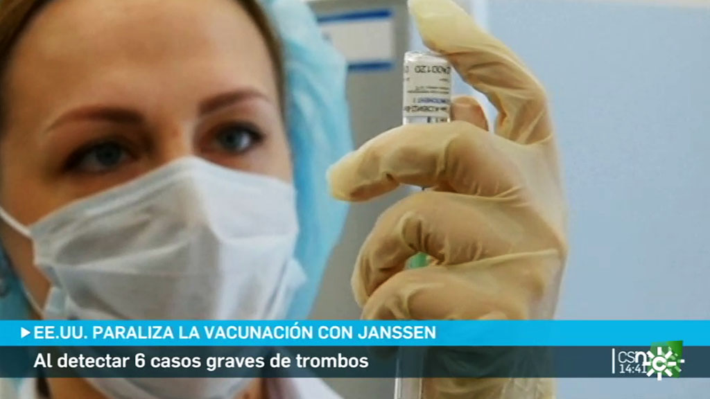 Estados Unidos suspende la vacunación con Janssen