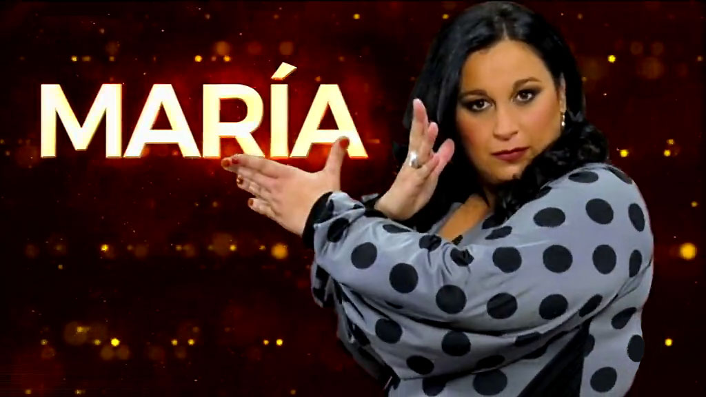 La cantante María Márquez, en Hoy en día