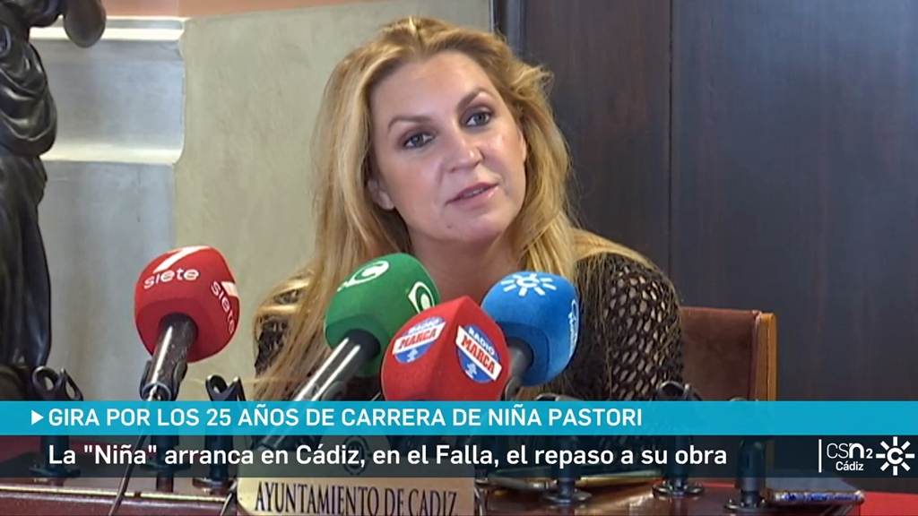 Niña Pastori arranca en Cádiz su gira 25 años