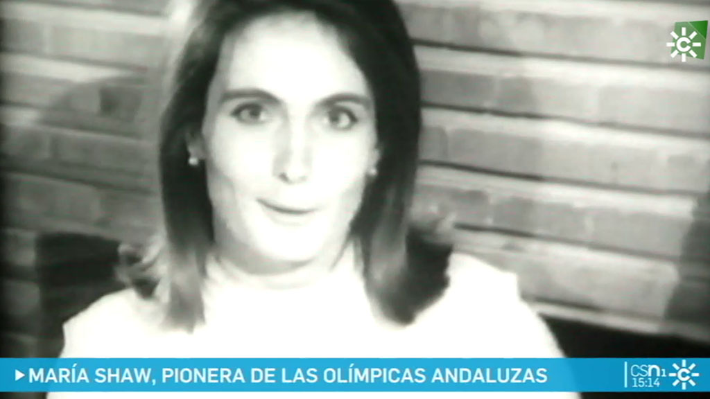 María Shaw, pionera de las olímpicas andaluzas