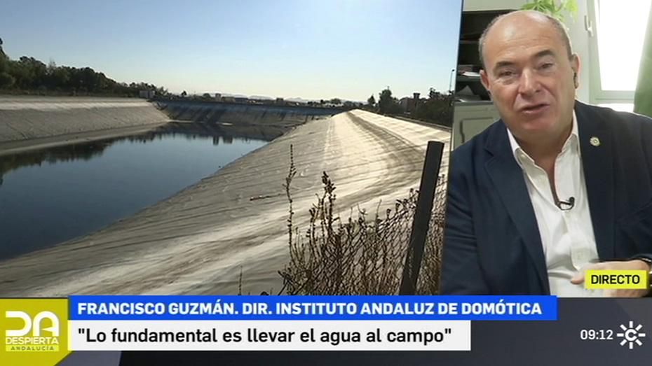 Francisco Guzmán: "Andalucía podría dedicarse a exportar agua y energía"