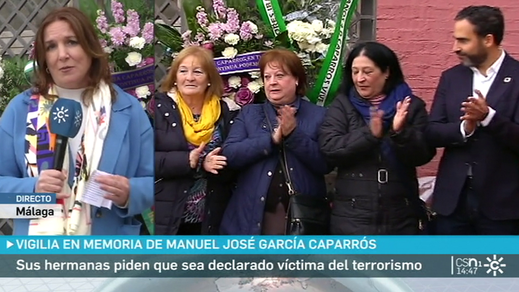 Vigilia en memoria de Manuel José García Caparrós