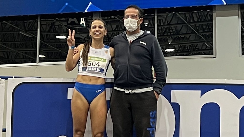 La velocista sevillana Maribel Pérez bate dos veces el récord de España