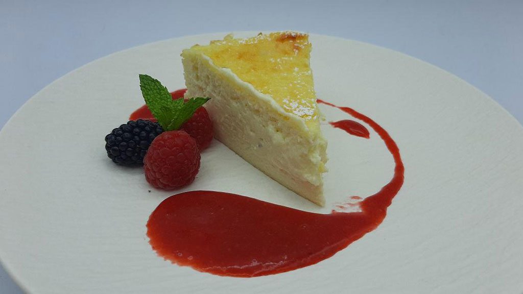 Tarta de queso con chocolate blanco, nuevo postre en Cómetelo