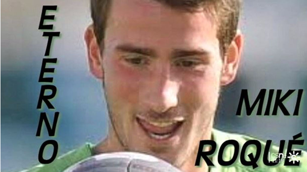 Diez años de la muerte del bético Miki Roque, recordado siempre en el ...