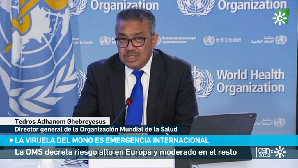 La OMS declara la viruela del mono como emergencia internacional