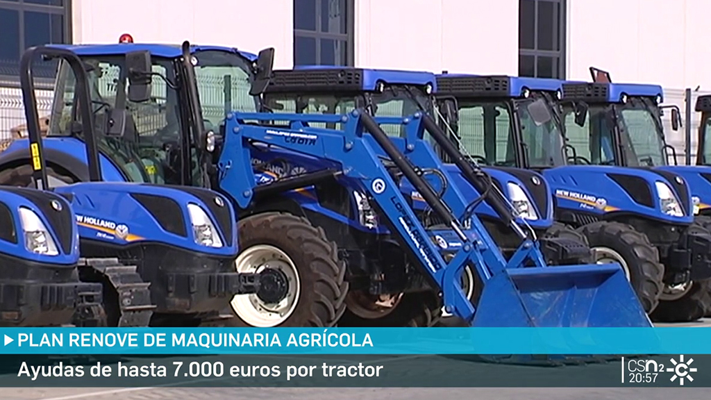 Los agricultores pueden solicitar ayudas para renovar su tractor desde ...