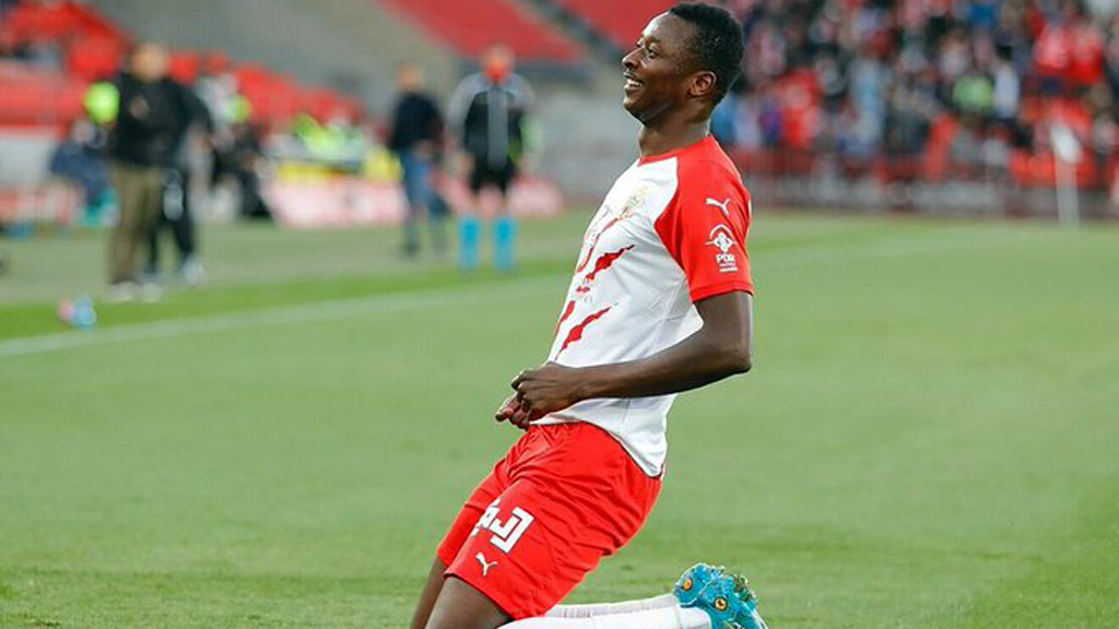 El Almería traspasa a Sadiq a la Real Sociedad