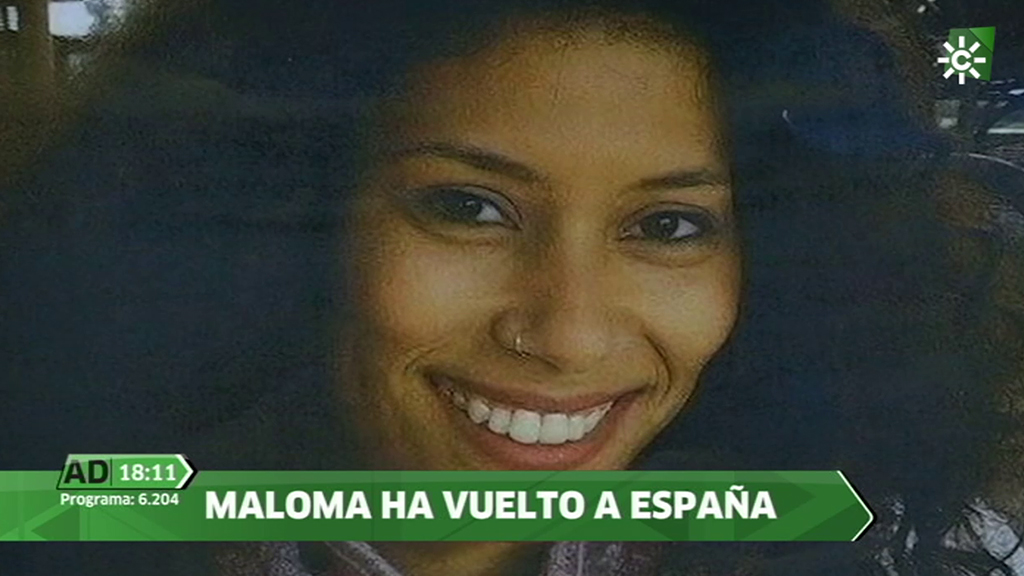 Maloma vuelve a casa de su familia adoptiva