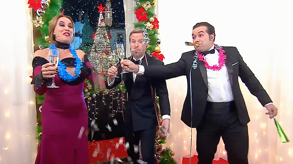 Canal Sur da las Campanadas con Eva Ruiz y "Los Compadres" en Estepa