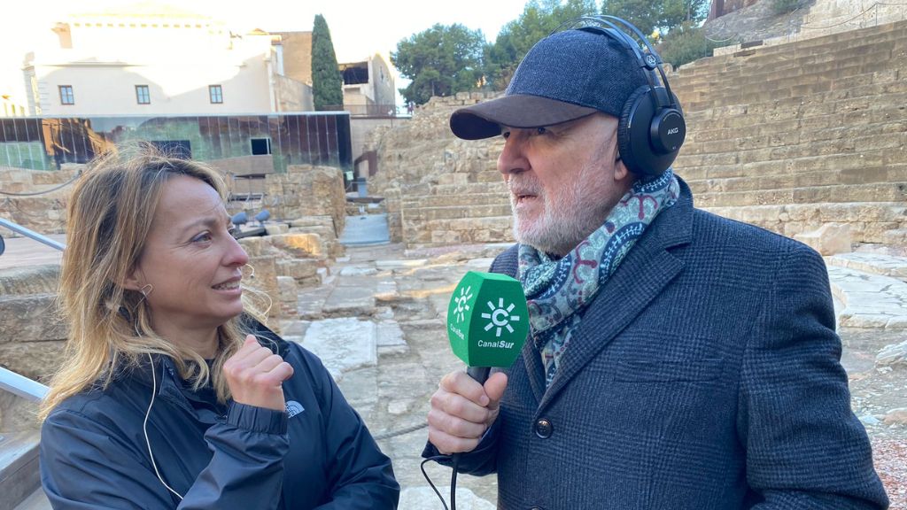 Flor de Luque, coordinadora del enclave arqueológico del Teatro Romano de Málaga