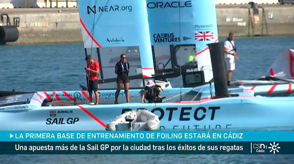 Cádiz tendrá la primera base de entrenamiento de foiling