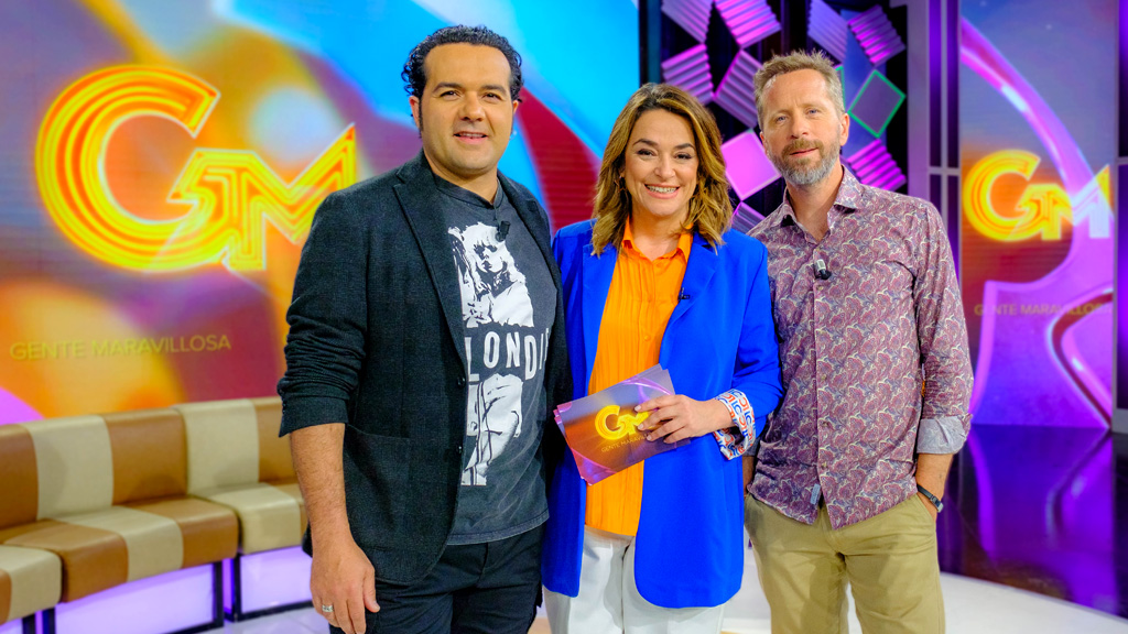 Los compadres y Vivy Lin, trío de cómicos, en Gente Maravillosa