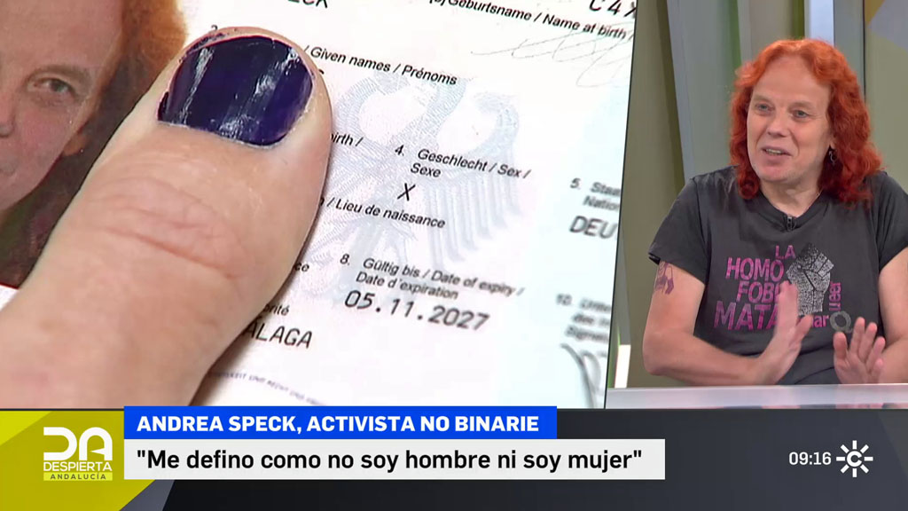 Andrea Speck: "Habría que incluir en la Ley trans que los géneros son ...