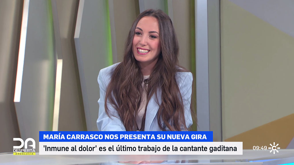 María Carrasco llega a Sevilla con su gira "Inmune al dolor"
