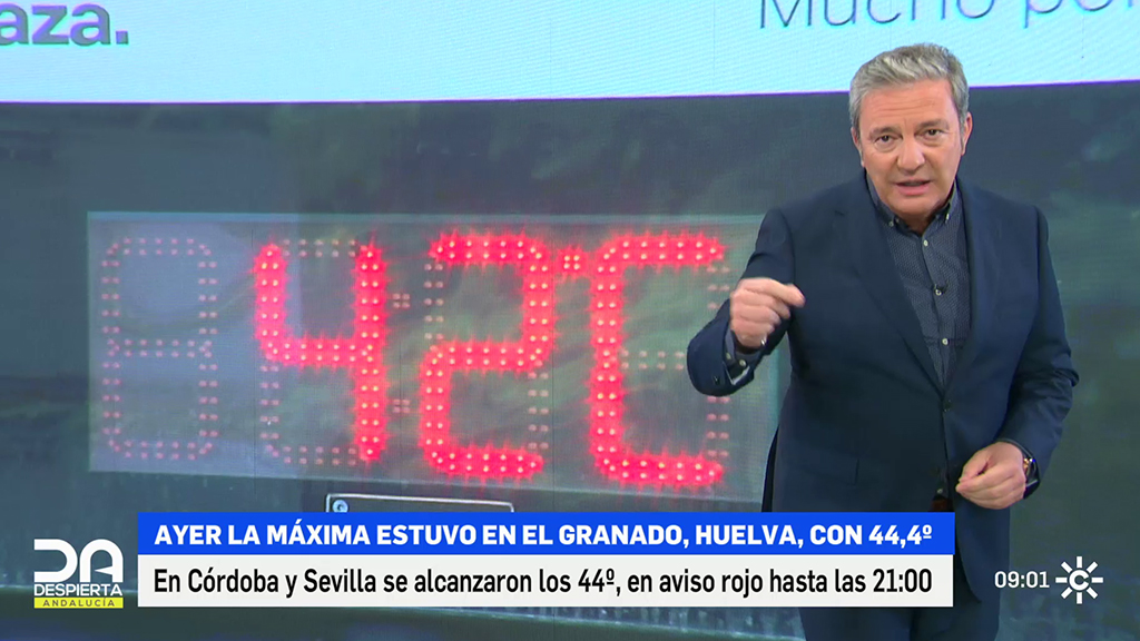 El Granado vuelve a marcar la temperatura más alta de toda España con ...