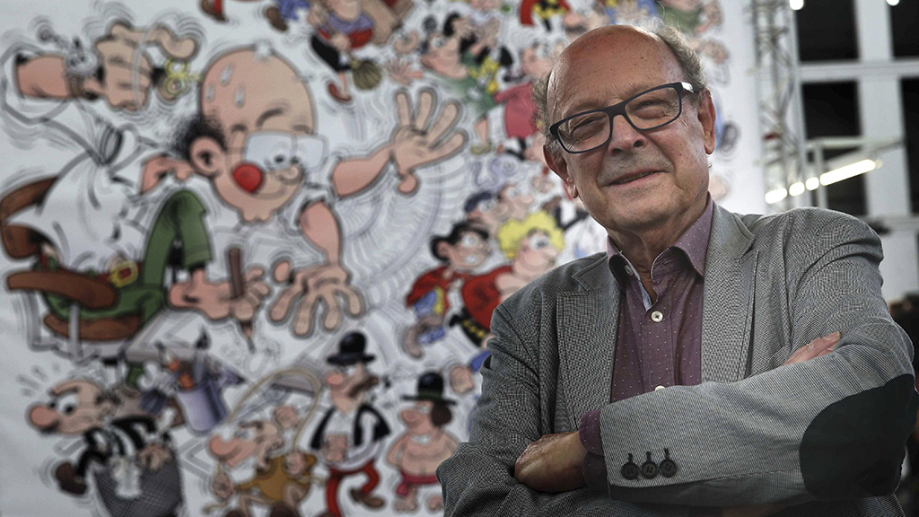 Fallece a los 87 años Ibáñez, el "padre" de Mortadelo y Filemón