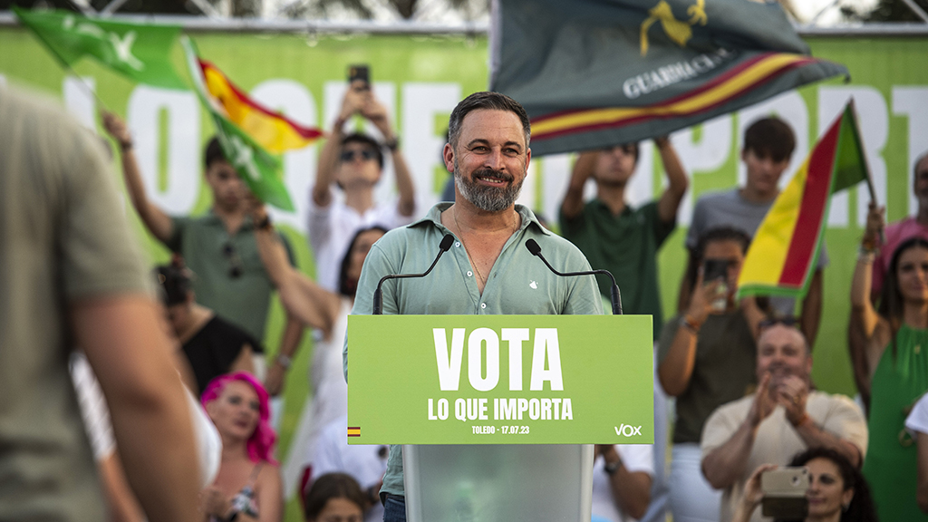 Abascal dice que su formación es la única que puede traer el cambio a ...