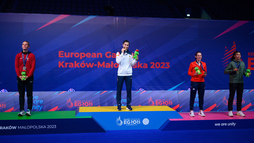 Carolina Marín, campeona de Europa por séptima vez