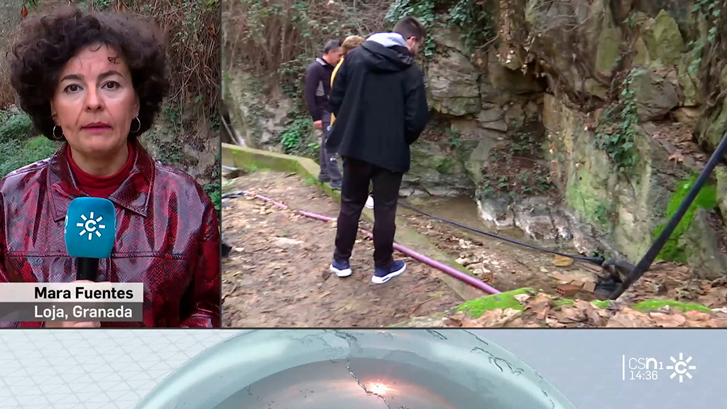 Cuatro anejos de Loja sin agua por precaución