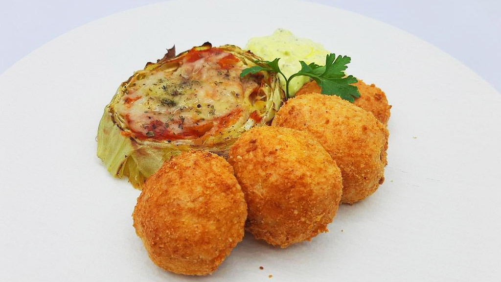 Nuggets de merluza y col a la parmesana, en Cómetelo, de Canal Sur