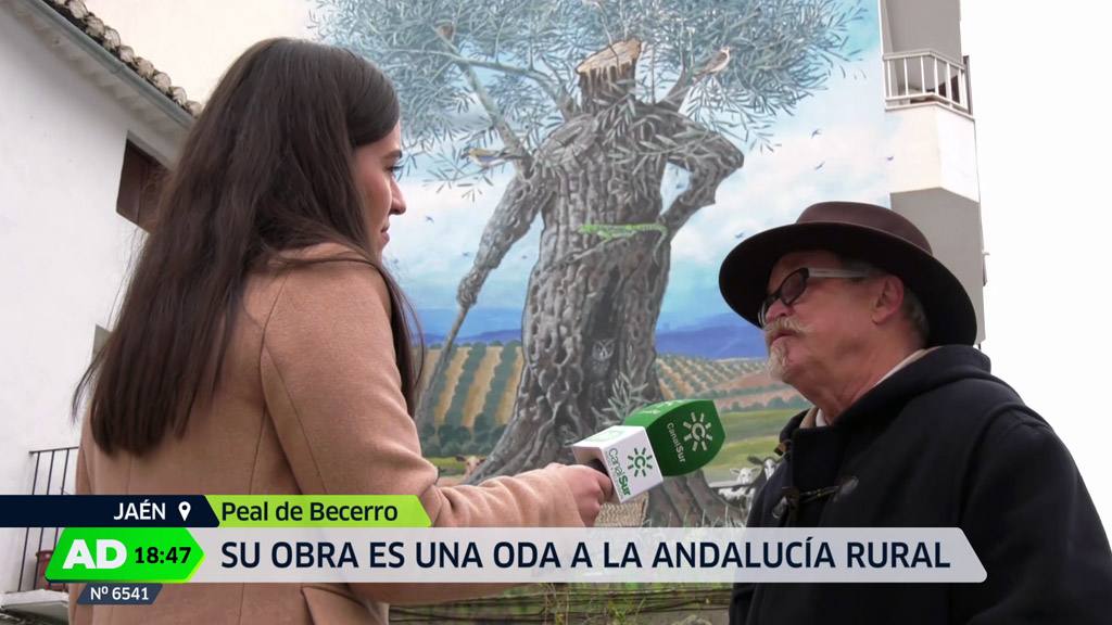 Faustino, el pintor que regresó a Peal del Becerro para retratar a la Andalucía rural