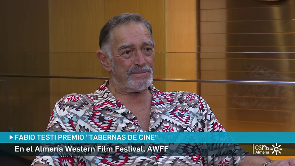 Almería rinde homenaje a Fabio Testi por su trayectoria en el western ...