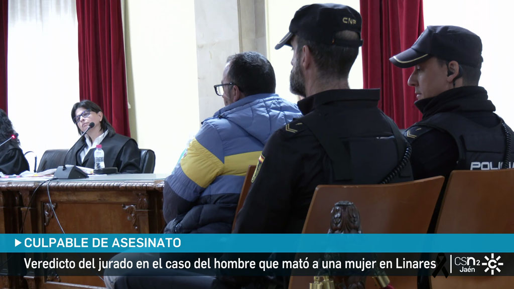 Un jurado declara culpable de asesinato al acusado de matar a una mujer en Linares