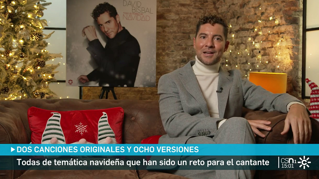David Bisbal presenta "Todo es posible en Navidad"