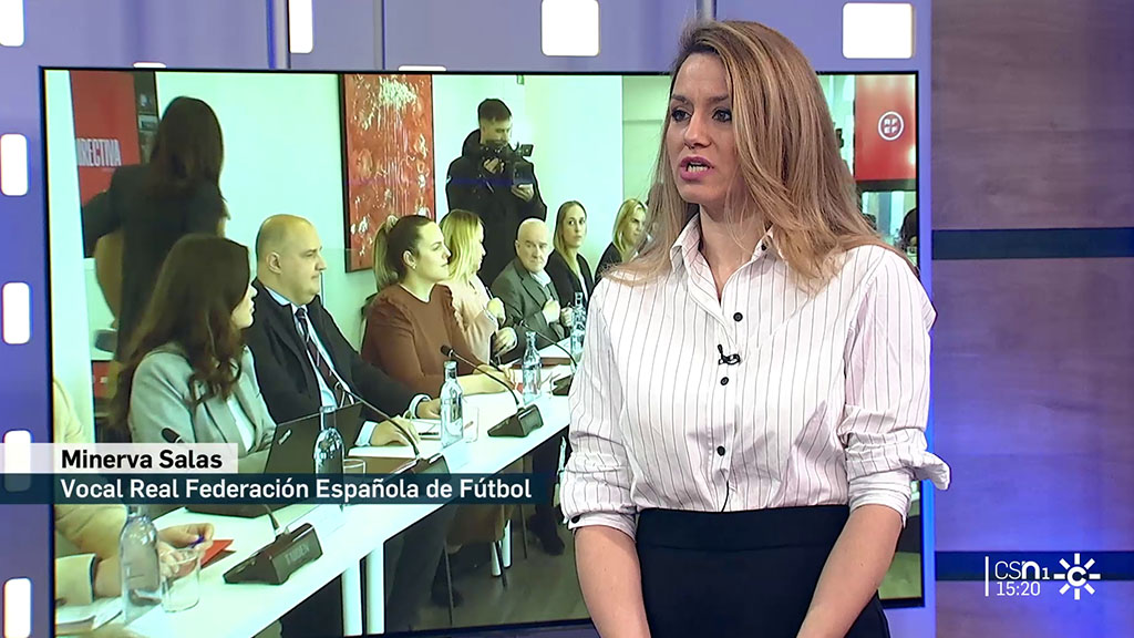 La concejala Minerva Salas entra la RFEF para ayudar al fútbol andaluz ...