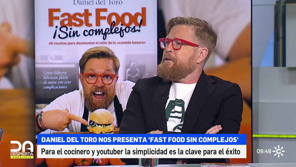 Daniel del Toro presenta "Fast Food ¡Sin complejos!"