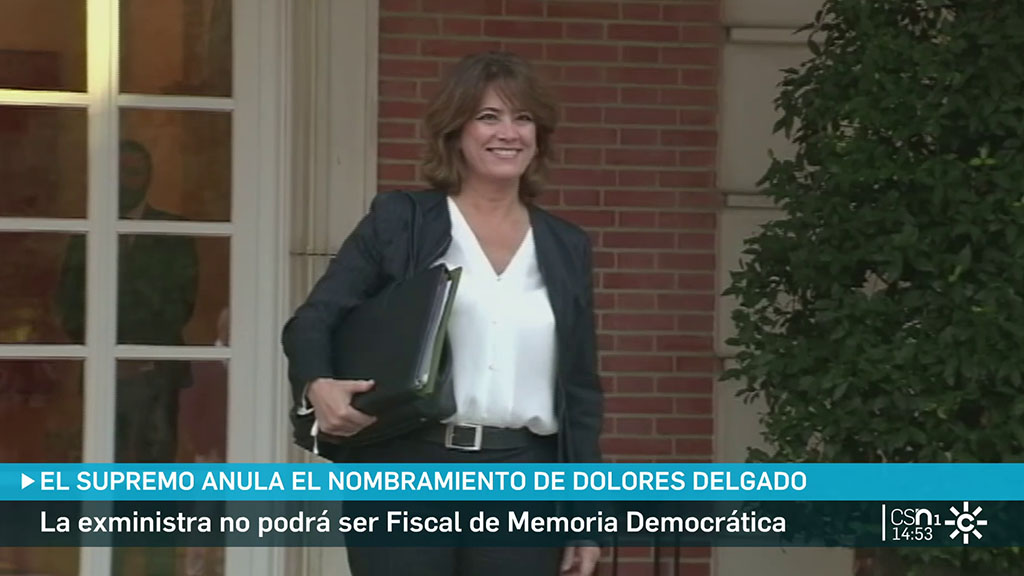 El Supremo anula el nombramiento de Dolores Delgado como fiscal de Memoria Democrática