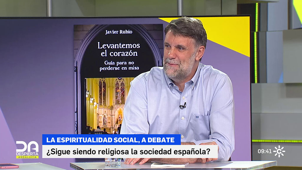 Javier Rubio presenta su nuevo libro, "Levantemos el corazón"