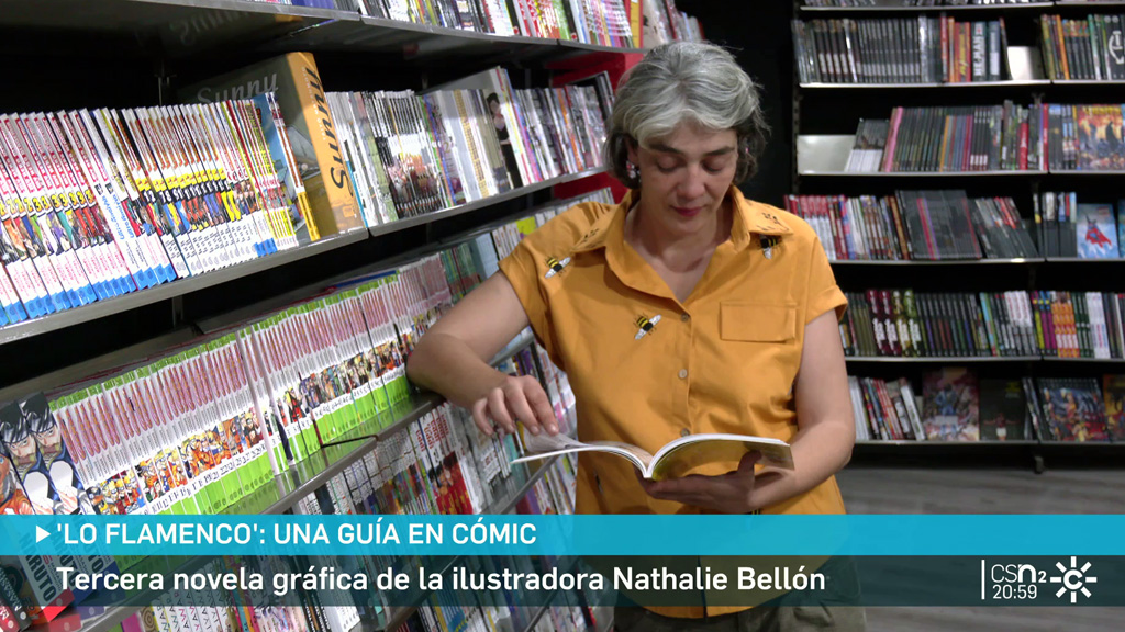 "Lo flamenco", una guía en cómic de la ilustradora Nathalie Bellón