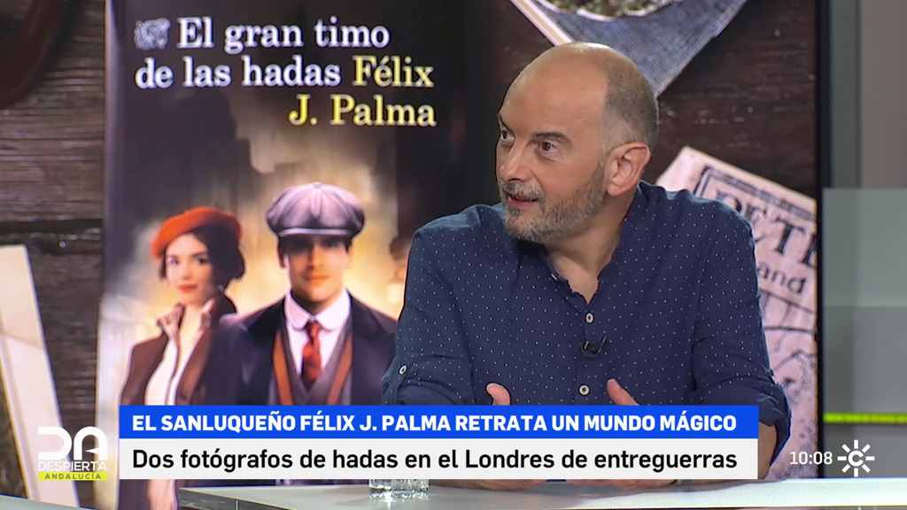 Félix J. Palma: "Espero que mi novela deje al final el corazón calentito"