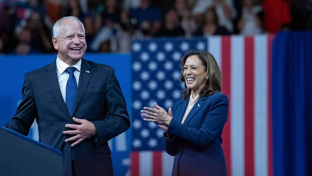 Tim Walz, elegido vicepresidente de los demócratas de EEUU