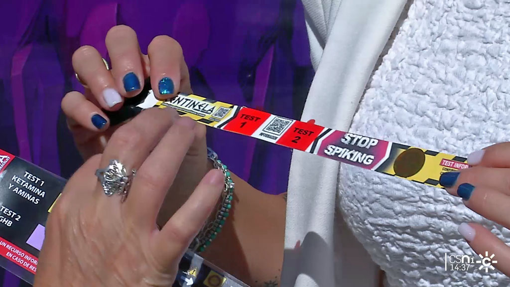 Armilla repartirá pulseras que detectan drogas en bebidas para evitar la sumisión química