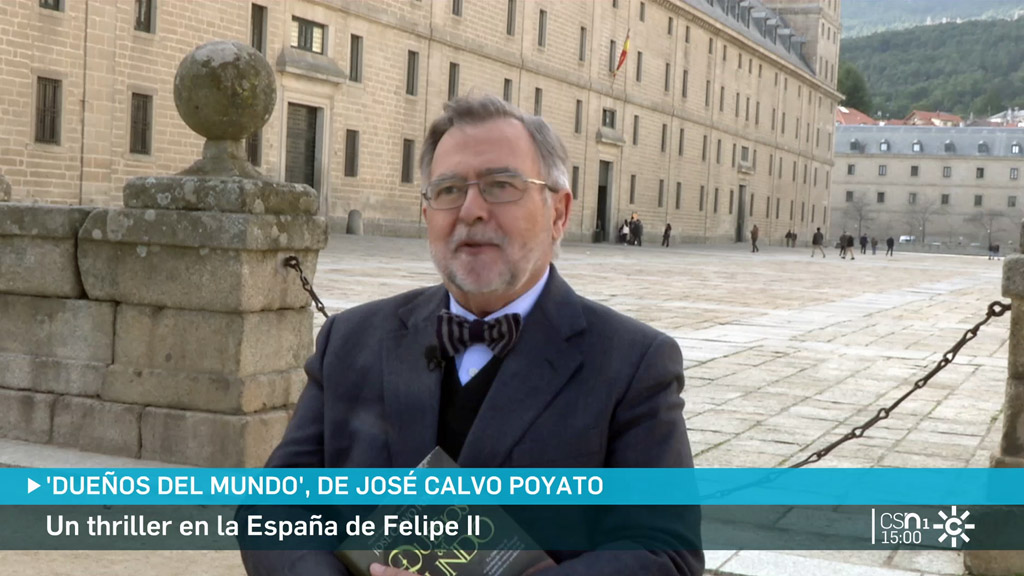 José Calvo Poyato nos presenta su nueva novela, "Dueños del mundo"