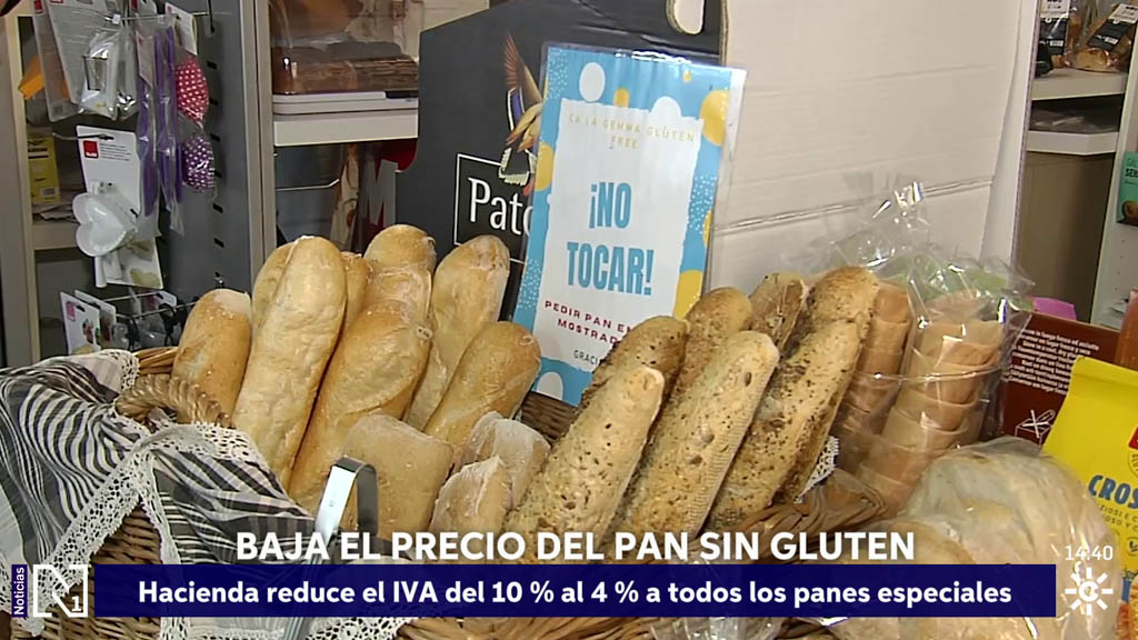 Baja el precio del pan sin glúten