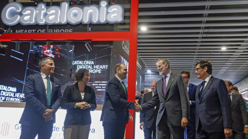 El rey inaugura el Mobile World Congress de Barcelona, la mayor feria ...