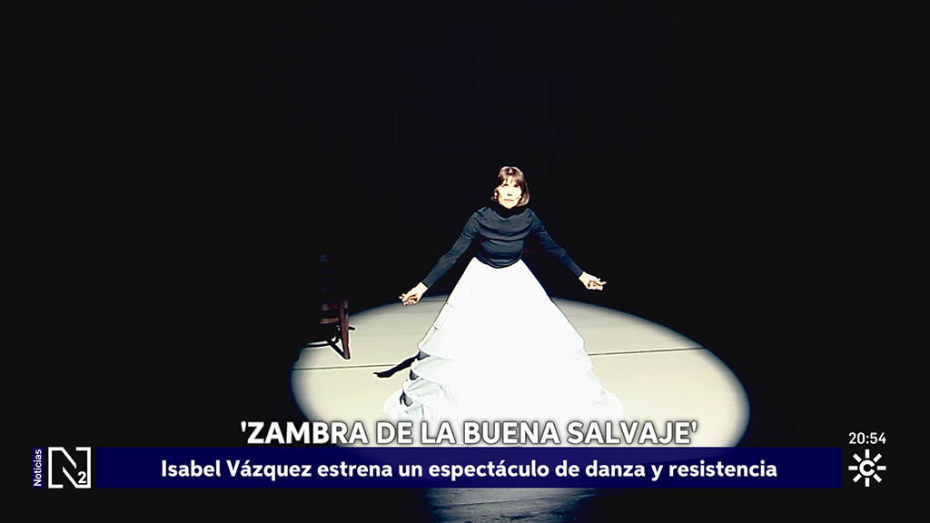 Isabel Vázquez estrena un espectáculo de danza y resistencia