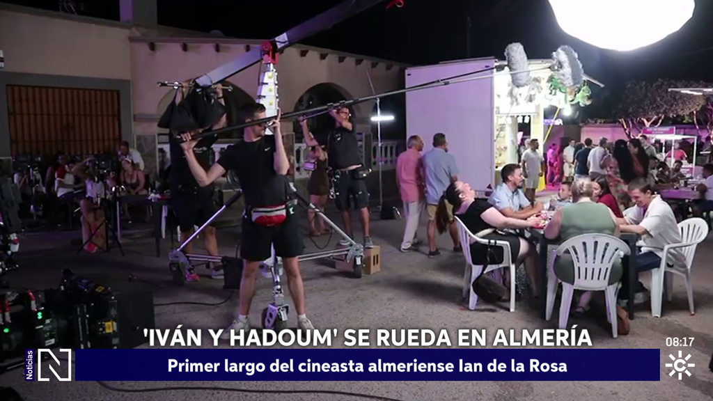 Ian de la Rosa rueda su primer largometraje en tierras de Almería