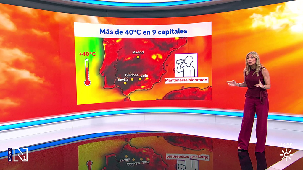 La primera ola de calor del verano irrumpe con temperaturas de hasta 43 grados