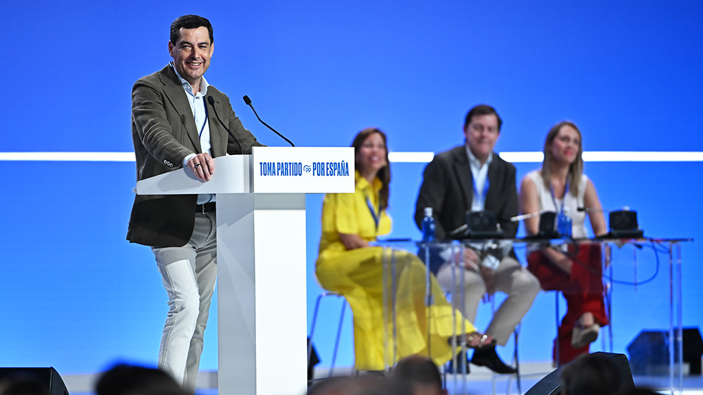 Moreno insta a la regeneración de España ante la gravedad de la corrupción