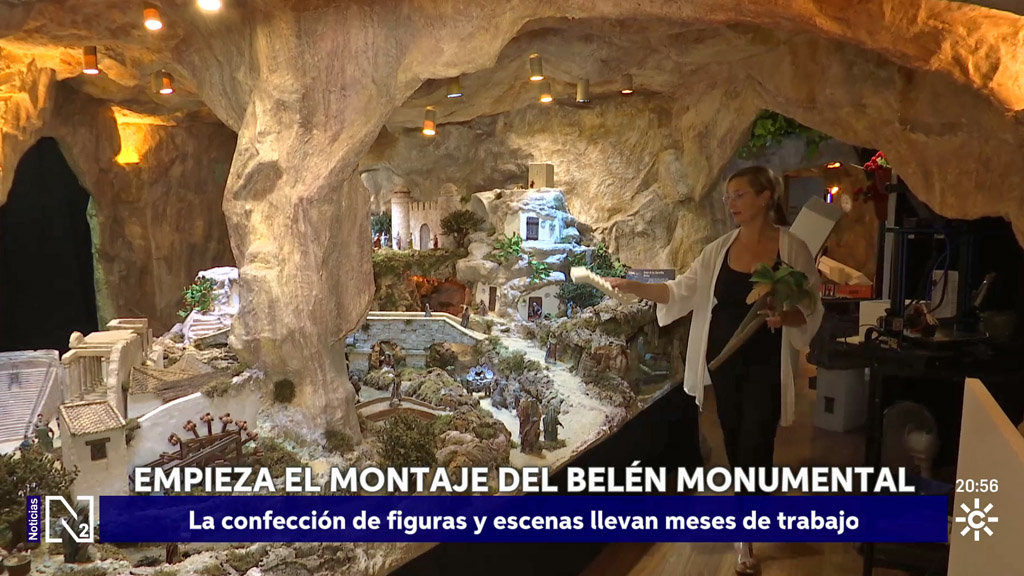 Huétor Tájar comienza a confeccionar su Belén monumental en pleno mes ...